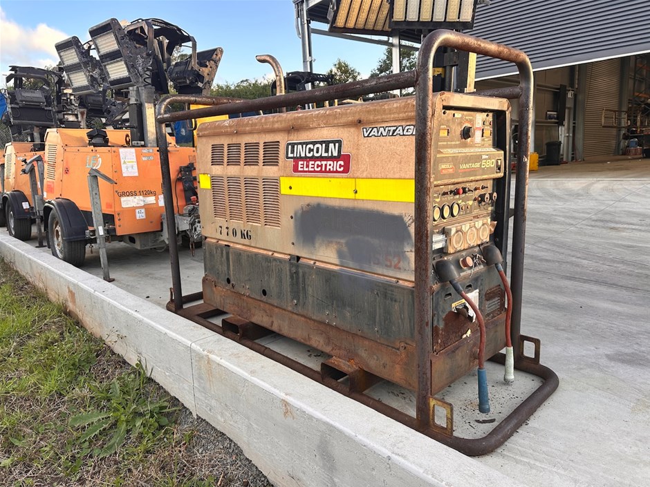 Lincoln Diesel Vantage 580 Generator/Welder Auction (0050-5060130 ...