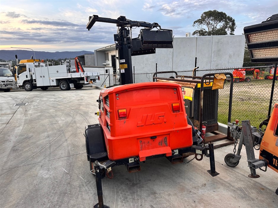2015 JLG METRO LED LIGHTING TOWER Single Light Tower Trailer Auction ...