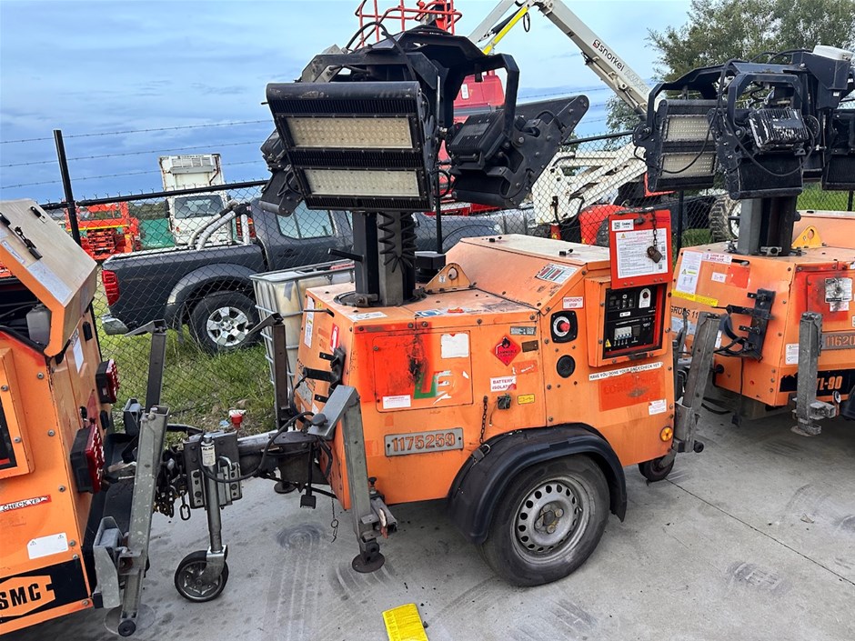 2016 SMC TL90 Single Light Tower Trailer Auction (0043-5060214) | Grays ...