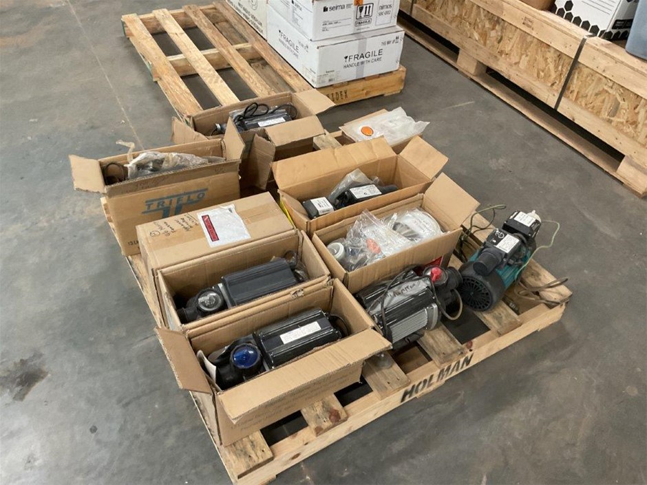 A Pallet of Assorted Spare Pumps Auction (0020-3033378) | Grays Australia