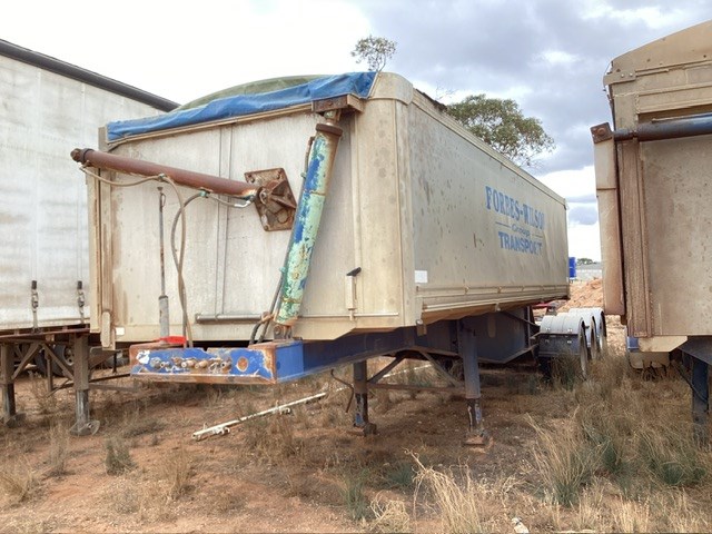 1995 Consultrans Tri Axle Semi Triaxle Side Tipper A Trailer Auction ...