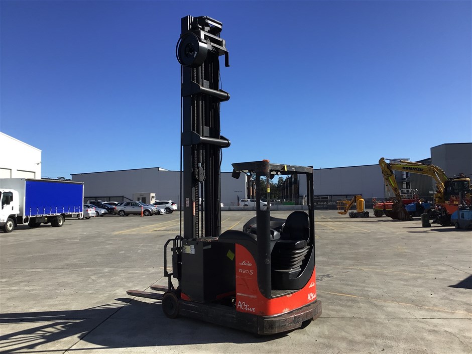 Linde R20 Reach Forklift Auction (0005-5060267) | Grays Australia