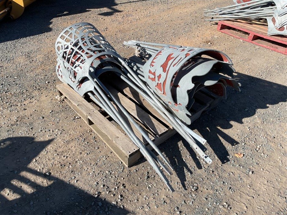 Steel Fabricated Decorative Tree Guards Auction (0024-3033853) | Grays ...