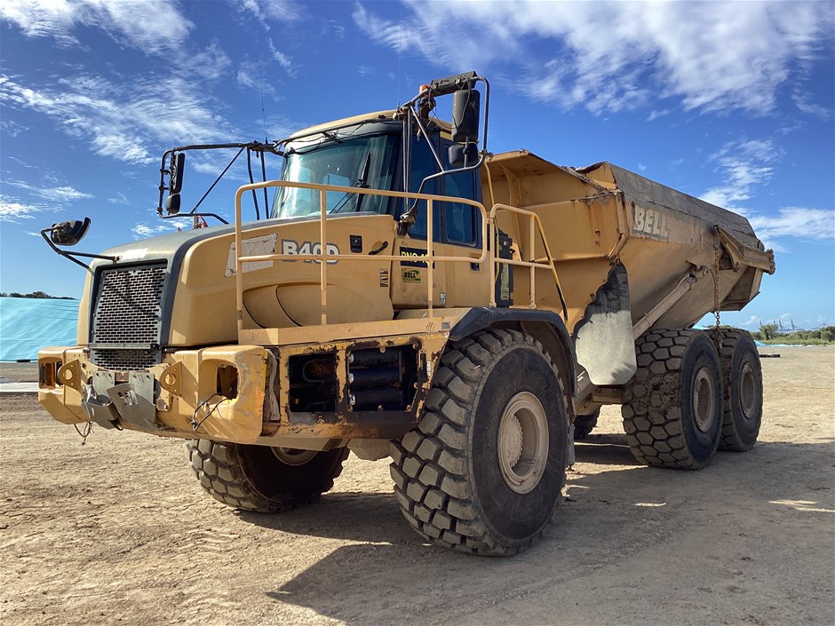 2012 BELL B40D 6 x 6 Articulated Dump Truck Auction (0012-7057992 ...