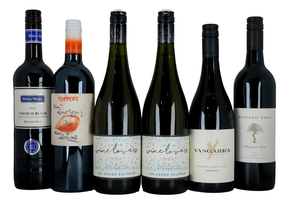 Mixed Wine Pack (6x 750mL) Auction (0022-10736003) | Grays Australia