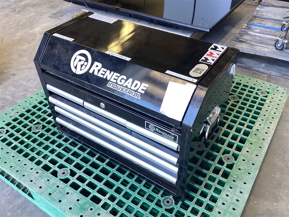 Renegade Industrial Toolbox and Assorted Tools Auction (0017-7058345 ...