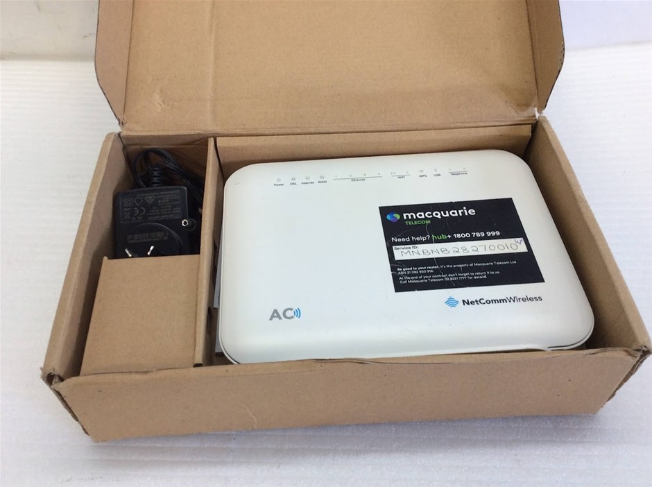 NetComm NF18ACV VDSL Modem Router Auction (0042-2569821) | Grays Australia