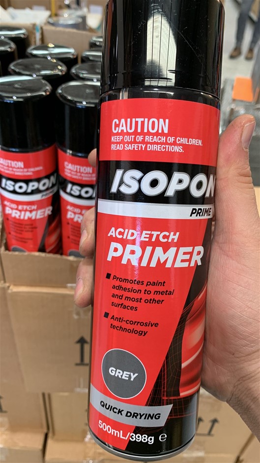 Isopon Acid Etch Grey Primer - Aepg/Al Auction (0152-2570038) | Grays ...