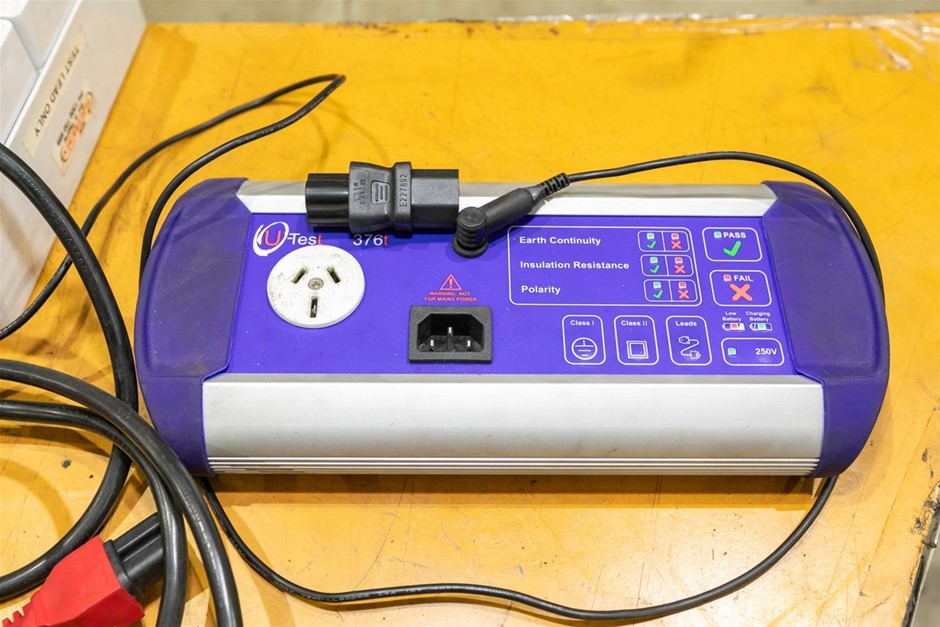 U-TEST 376t Test And Tagging Equipment Auction (0091-5060151) | Grays ...