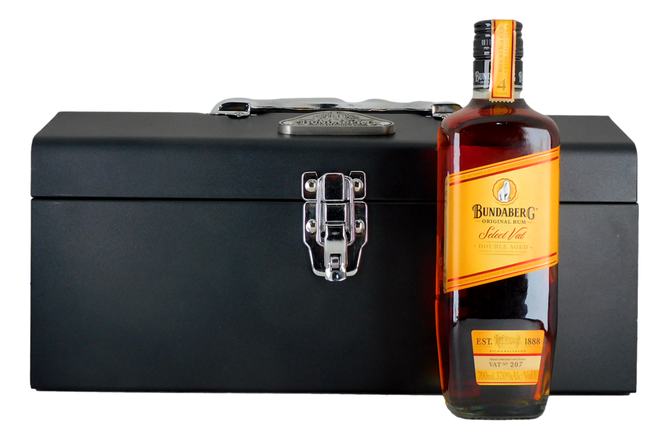 Bundaberg Rum Toolbox Select Vat No. 207 4Yrs. (1x 700mL) Auction (0031 ...