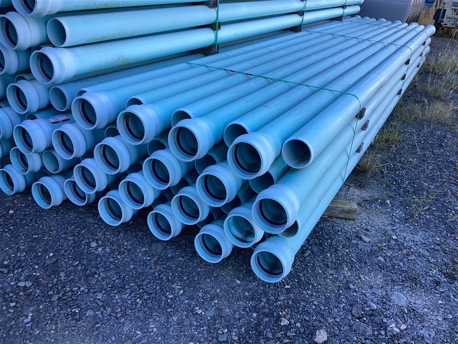 100 mm PVC Pipe Bundle Auction (1114-7057992) | Grays Australia