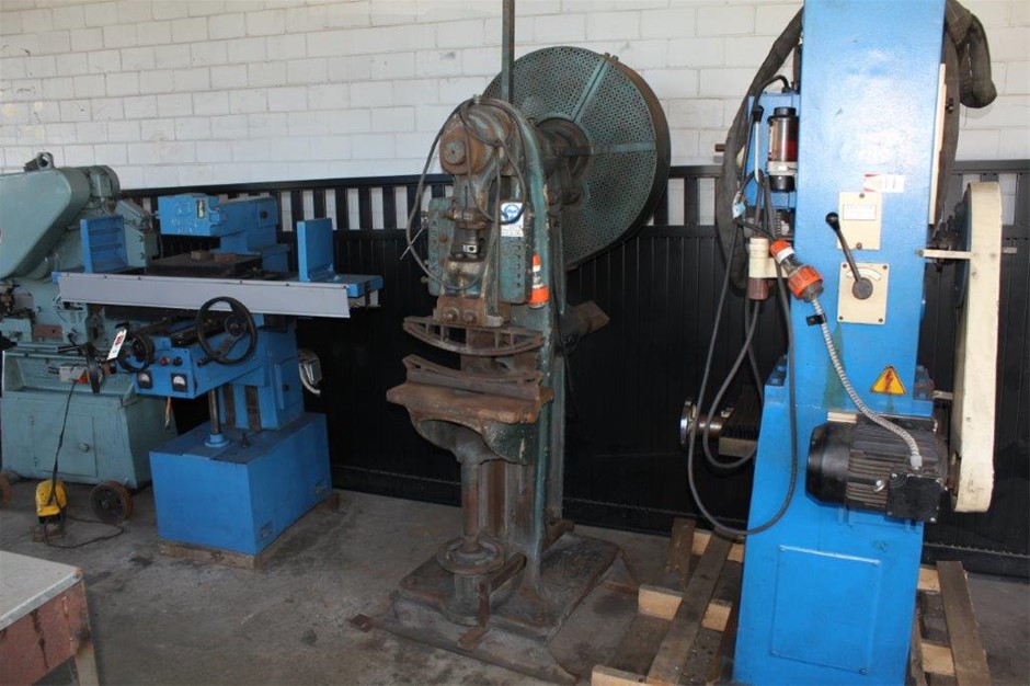 John Heine 64A Open Front Rotating Index Table Press Auction (0112 ...