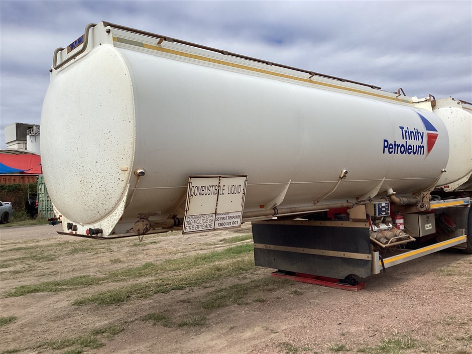 2016 Tieman Triaxle Fuel Tanker A Trailer Auction (0275-7057992 ...