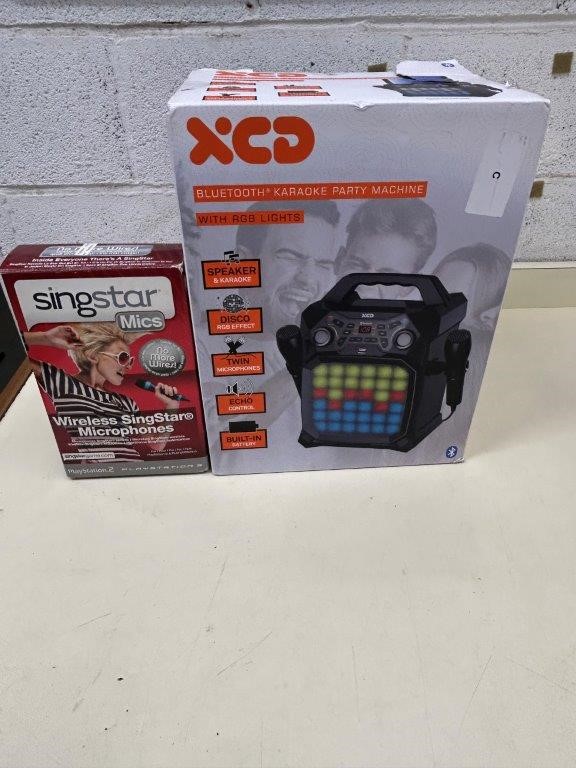 XCD Bluetooth Karaoke Party Machine including Auction (0025-5060241 ...