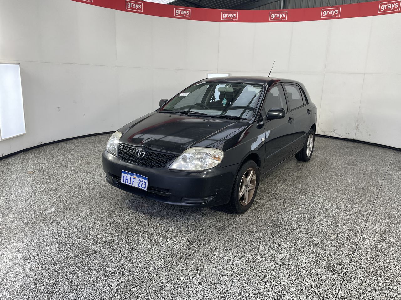 2001 Toyota Corolla Ascent Seca ZZE123R Manual Hatchback Auction (0001 ...