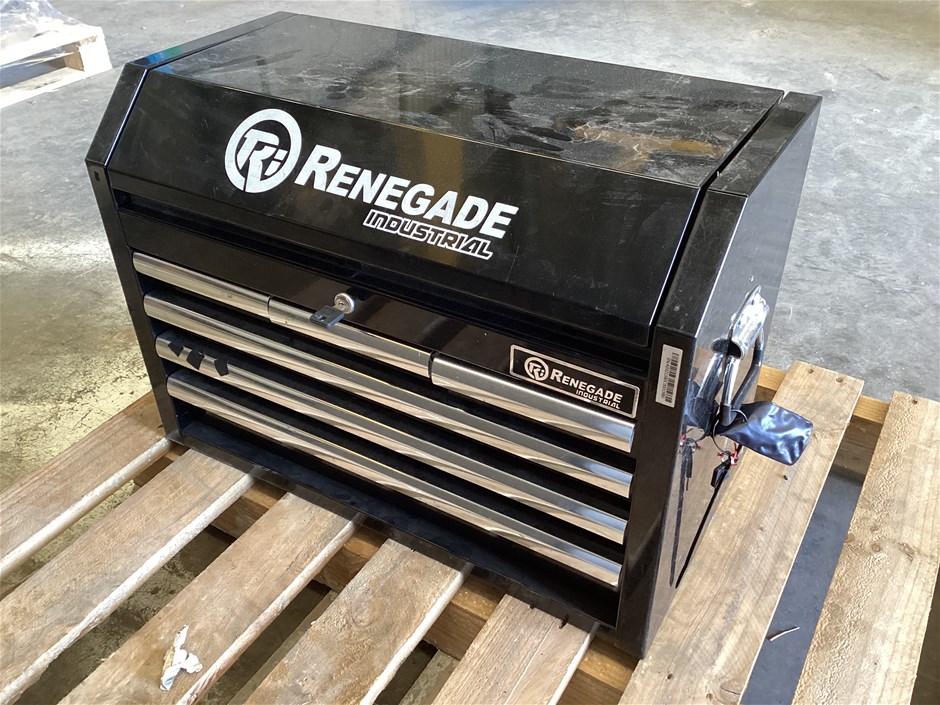 Renegade Industrial Multi Drawer Toolbox with Contents Auction (0046 ...