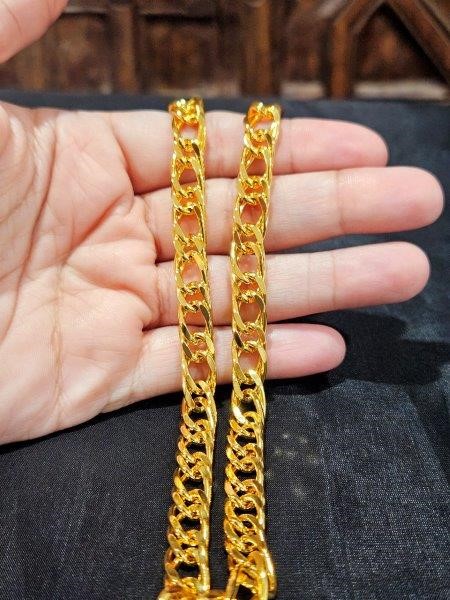 22k Yellow Gold Filled Chain Stamped 22k-Quality Guarantee Auction ...