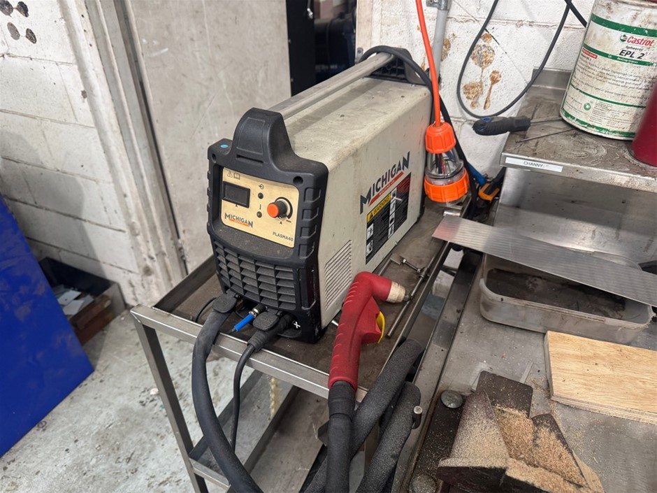 MICHIGAN WELDING CO. PLASMA40 Plasma Cutter Auction (0025-5059968 ...