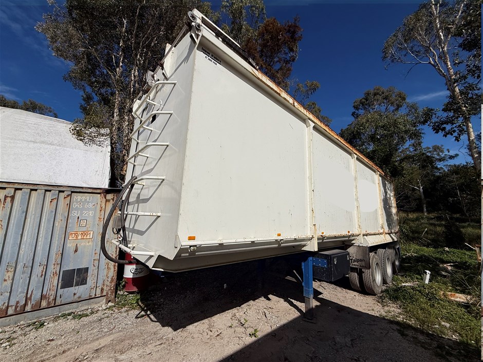 2019 Taipan Semi (60m3) Triaxle Tipper Trailer Auction (0225-7057992 ...