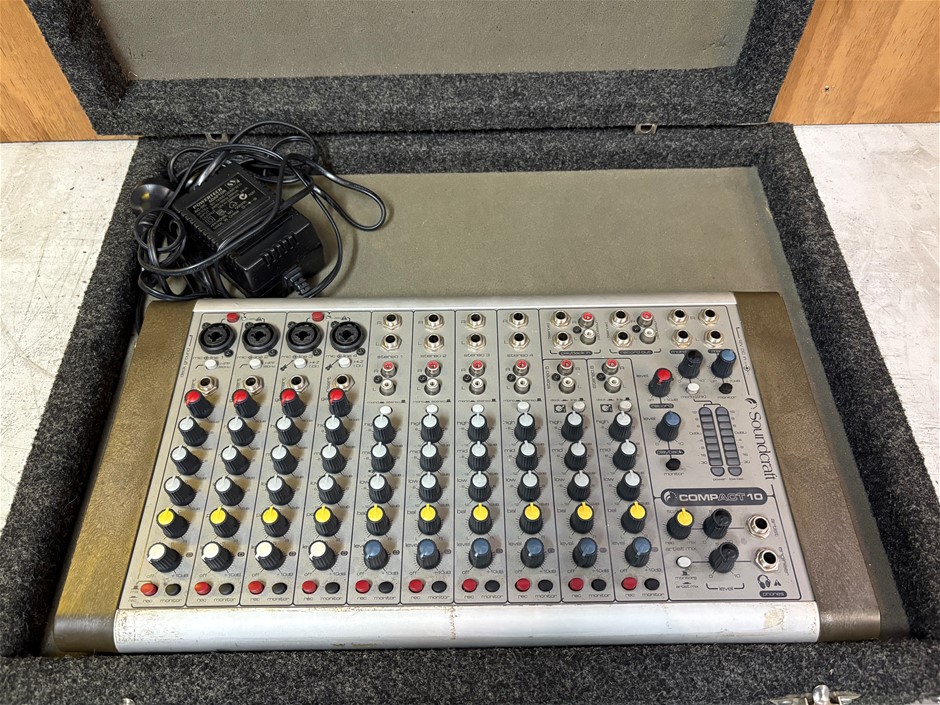Soundcraft Compact10 Mixer Auction (0198-2570201) | Grays Australia
