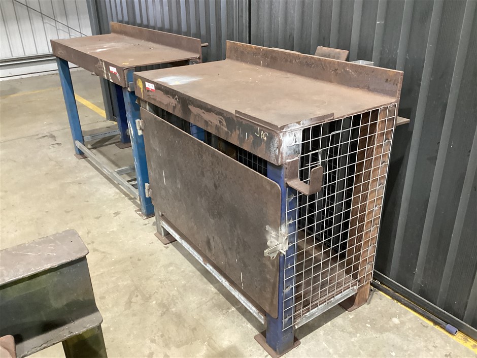 Heavy Duty Fabricated Workbenches Auction (0091-7058632) | Grays Australia