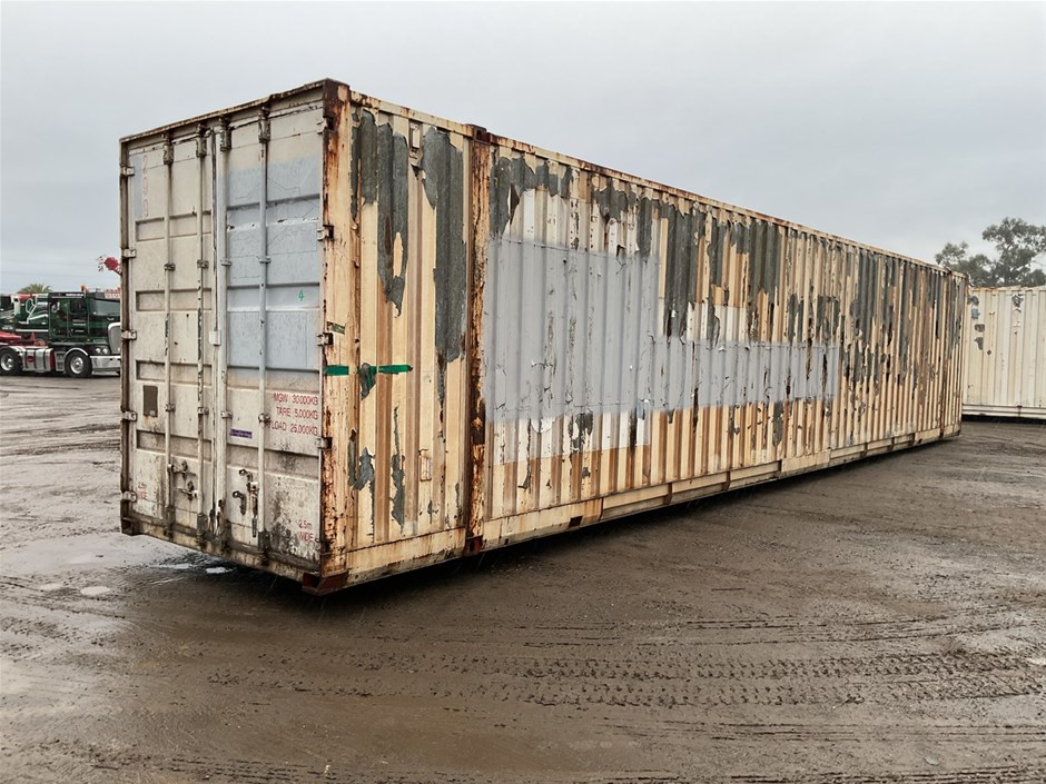Doric Engineering 14630 x 2500 x 2920mm(H) Shipping Container Auction ...