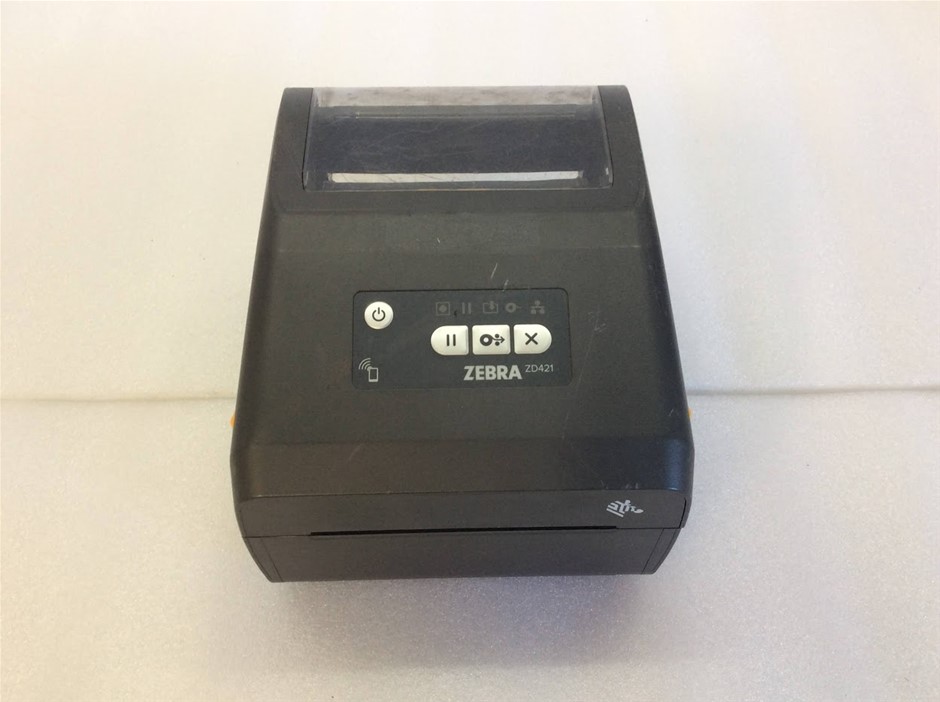 Zebra ZD421 Thermal Label barcode Printer Auction (0002-2570520 ...