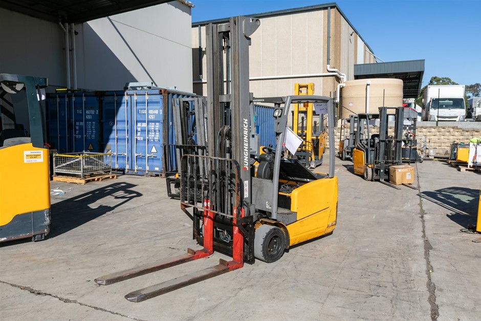 Jungheinrich EFG216, 3 Wheel Counter Balance Forklift Auction (0010 ...