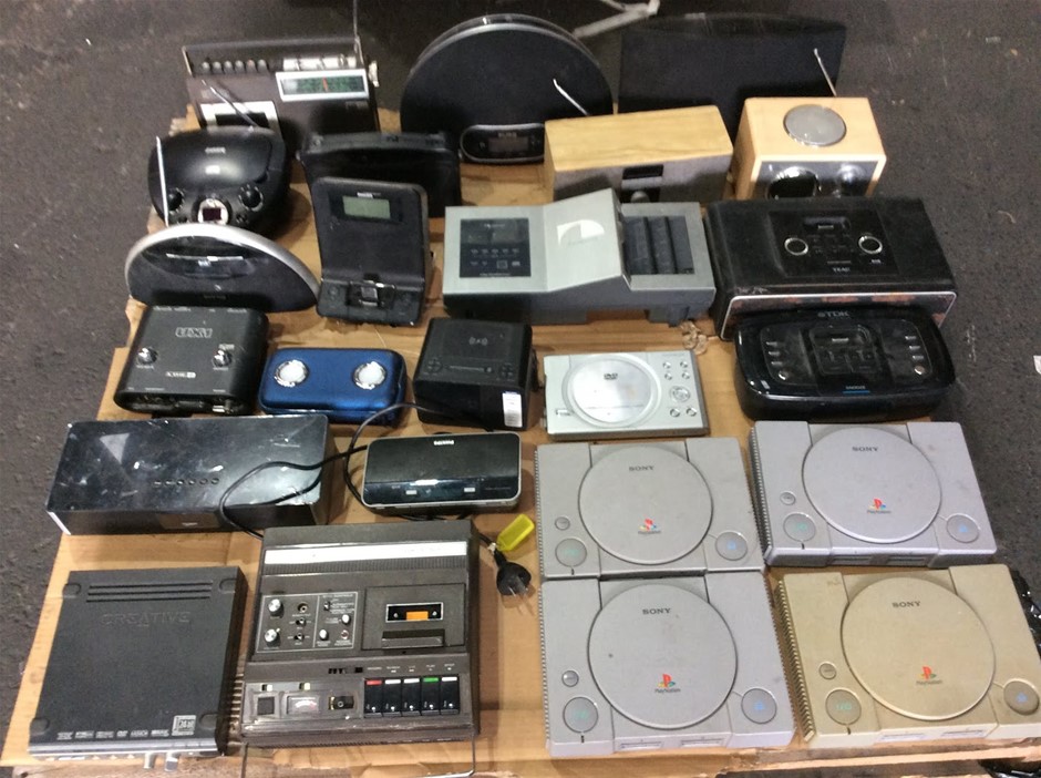 SONY Game Console + Mix Brand Mix Model Radio Auction (0002-2570804 ...