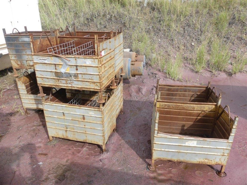 Stackable Stillages (Qty 8) Auction (0102-5060406) | Grays Australia