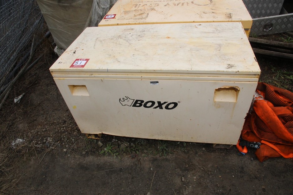 BOXO Steel Site Tool Box Auction (0051-5060312) | Grays Australia