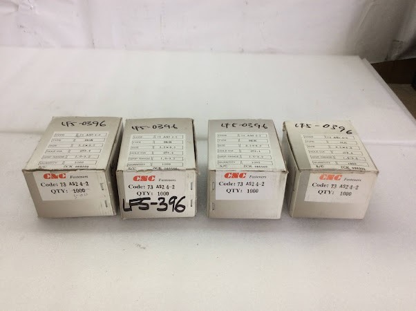 CNC Fasteners 73 AS2 4-2 Rivet New w/box (Lot of 3500) Auction (0011 ...