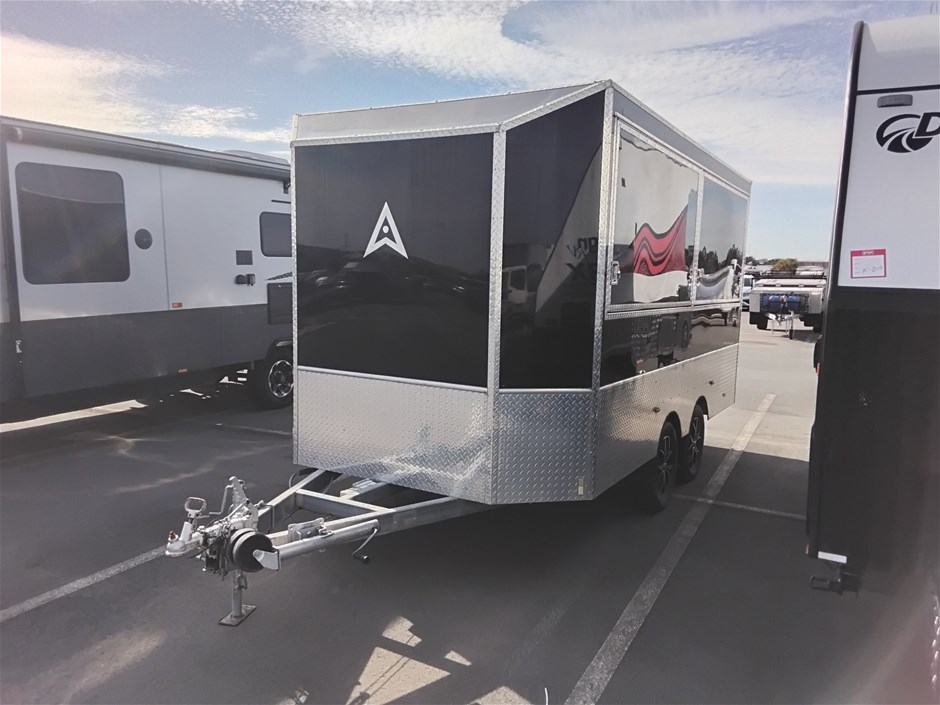 2017 Gal-Trailers 11x6 Enclosed Mobile Bar Trailer Auction (0001 ...