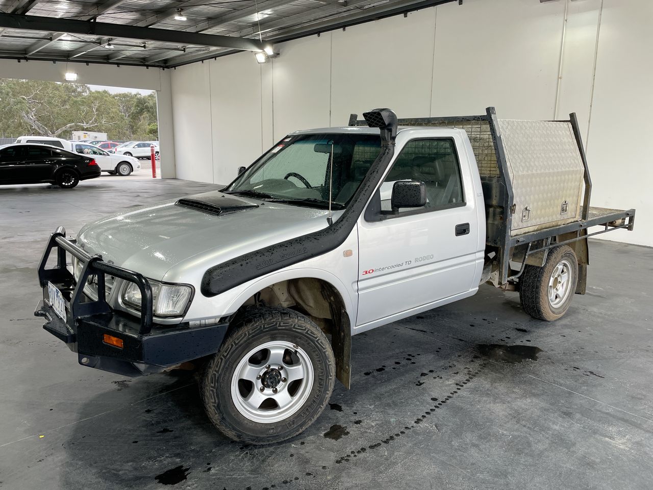 2002 Holden Rodeo LX (4x4) R9 Turbo Diesel Manual Cab Chassis Auction ...