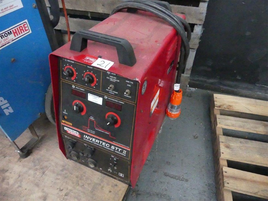 Lincoln Electric Invertec STT 2 Mig Welding Machine Auction (0043 ...