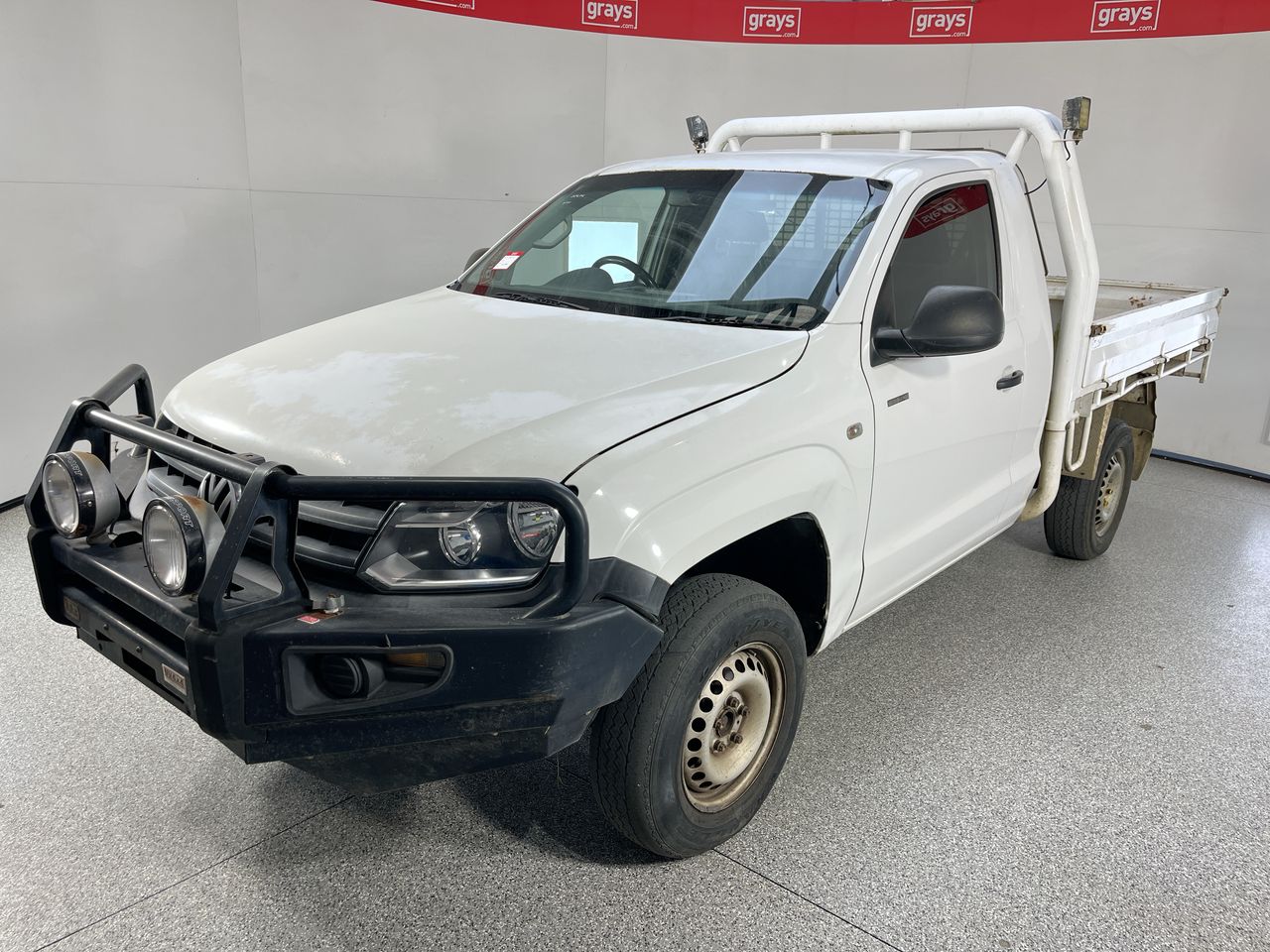 2014 Volkswagen Amarok TDI400 2H Turbo Diesel Manual Cab Chassis ...