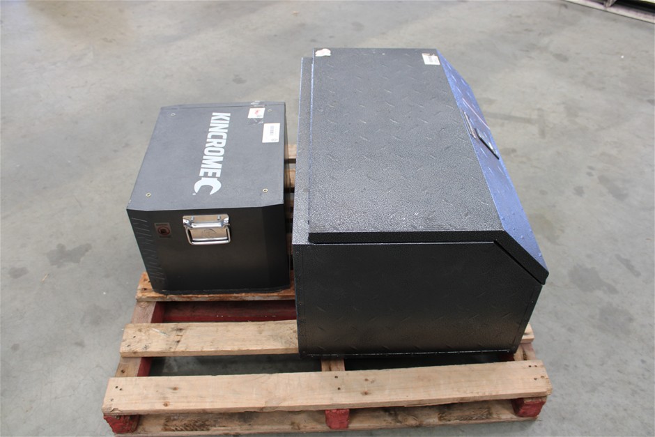 Kincrome 4 Drawer Tool Case and ToolPro Toolbox with Tools Auction ...