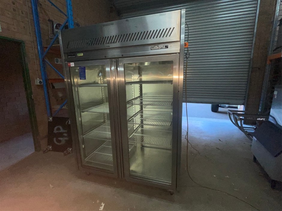 WILLIAMS HG2T/PT 2 Door Pass Through Display Fridge Auction (0010 ...