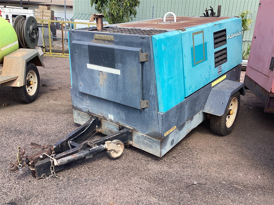Airman PDS400S Trailer Mounted Compressor Auction (0014-8020849 ...