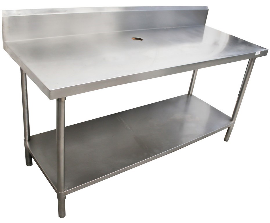 STAINLESS STEEL PREP BENCH, QUALITY COMMERCIAL CATERING & KITCHEN ...