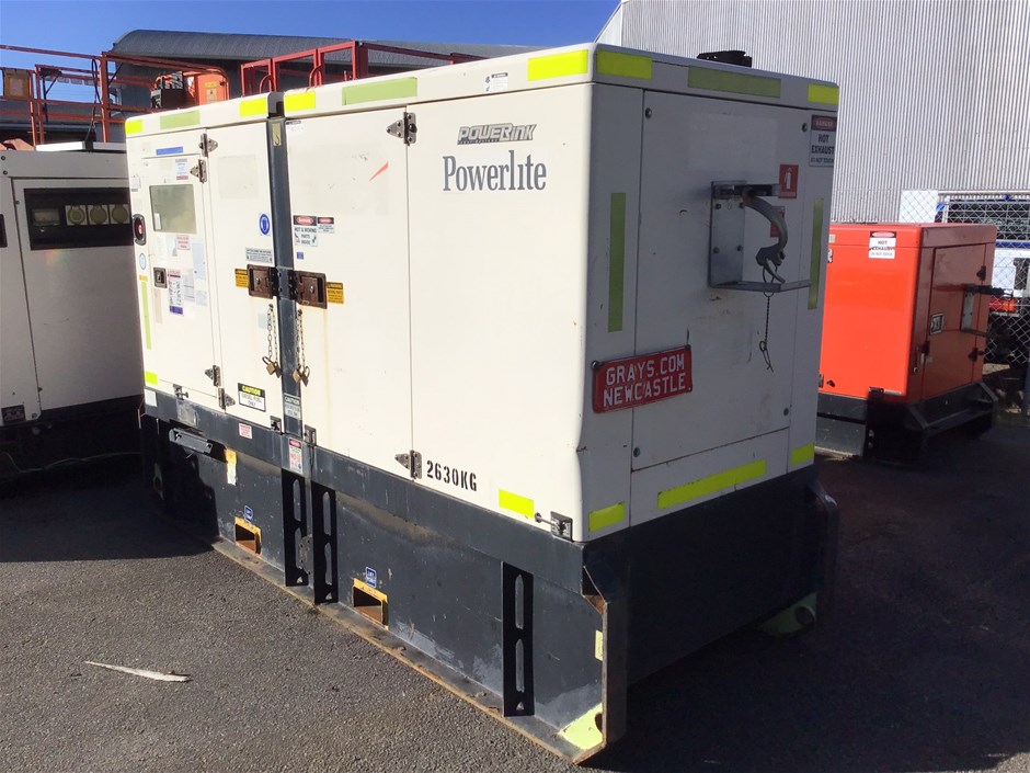 Powerlite WPS 100S - 100KVA Generator Auction (0006-5060802) | Grays Australia