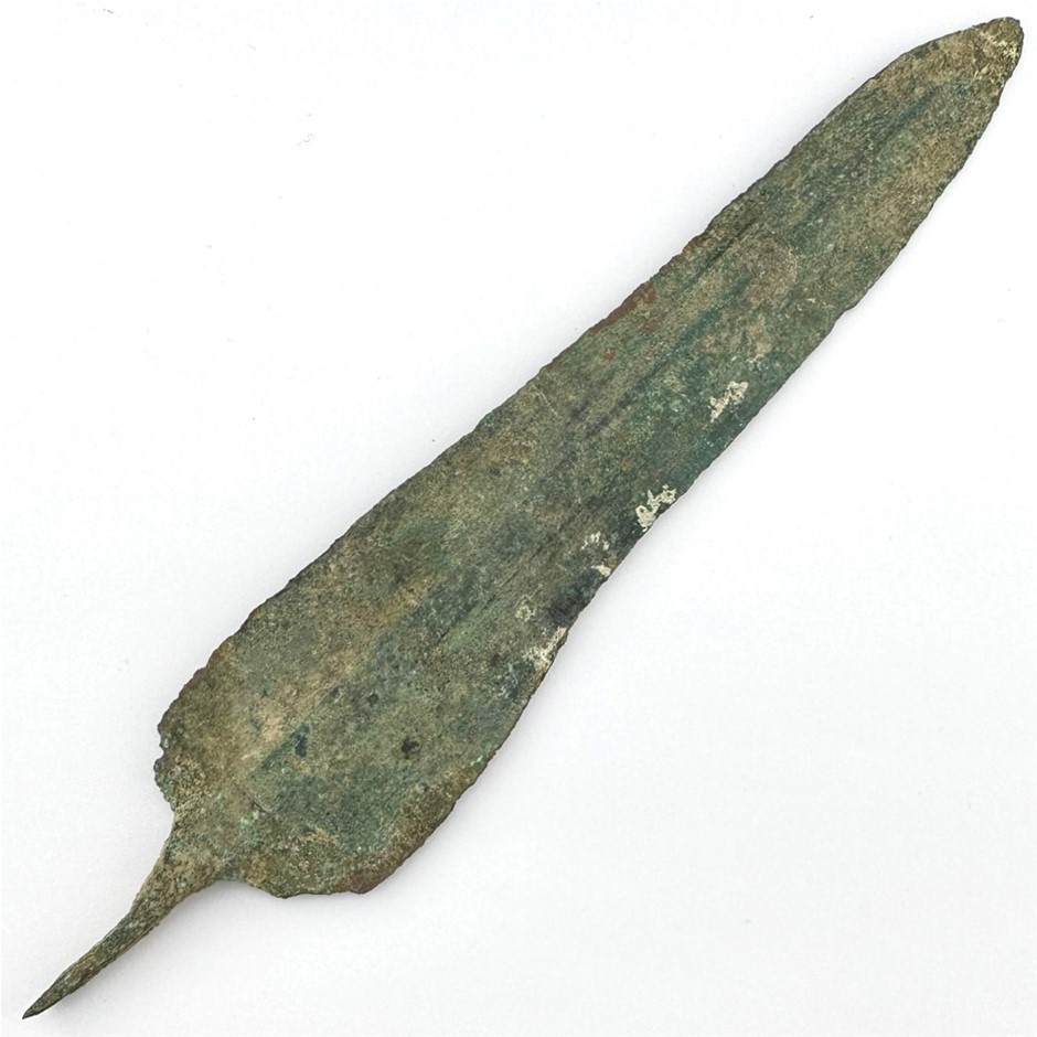 2700 BC ANCIENT WESTERN ASIATIC BRONZE DAGGER Auction (0001-2573555 ...