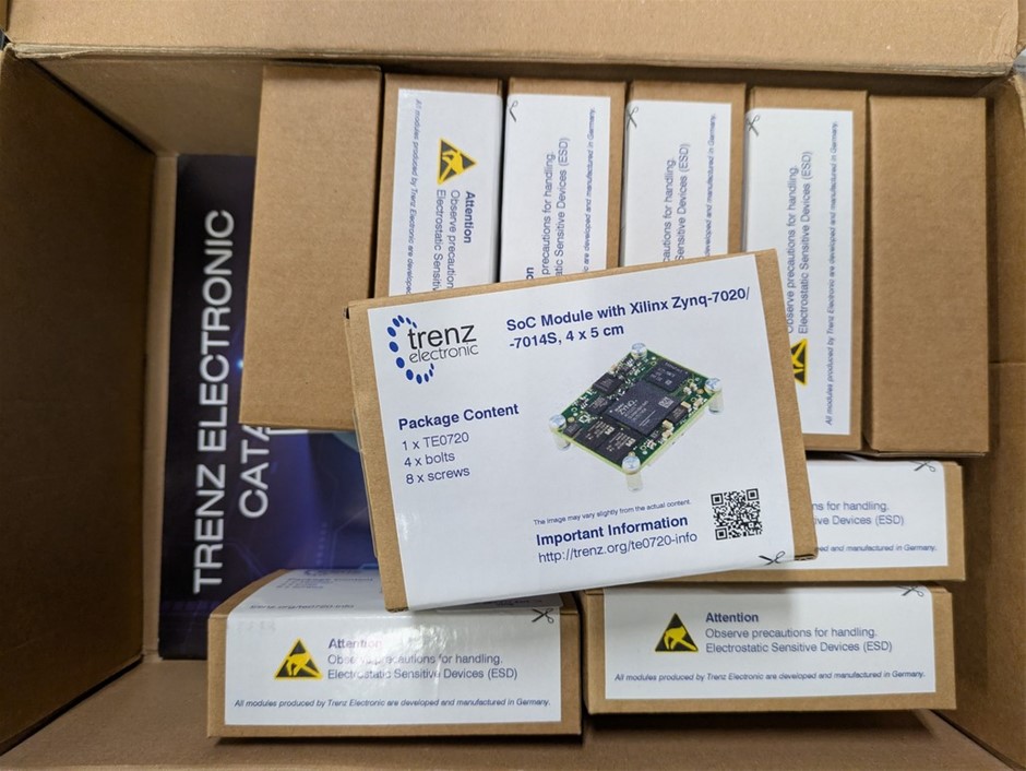 Box with 10x Trenz SoC Modules Auction (0367-5060783) | Grays Australia
