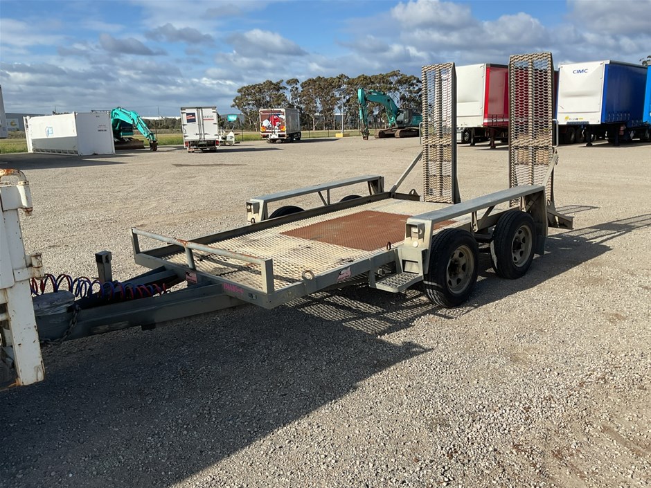 1994 Brimarco . Tandem Plant Trailer Auction (0006-3034531) | Grays Australia