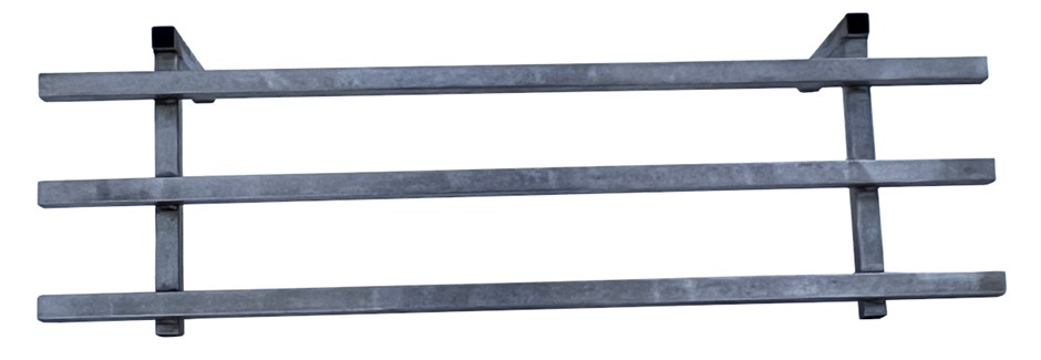 Custom-Made Stainless-Steel Square Tube Wall Shelf 1000 X 300mm Auction ...