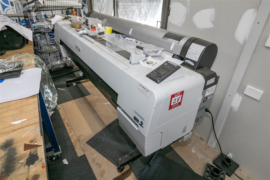 EPSON SURECOLOR P20070 Vinyl/Paper Wide Format Printer Auction (0028 ...