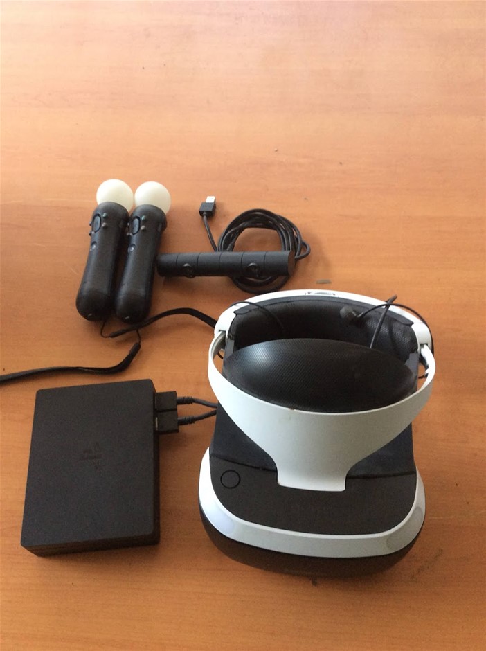 Sony PlayStation CUH-ZVR2 VR Headset + Controller Auction (0008-2571576 ...