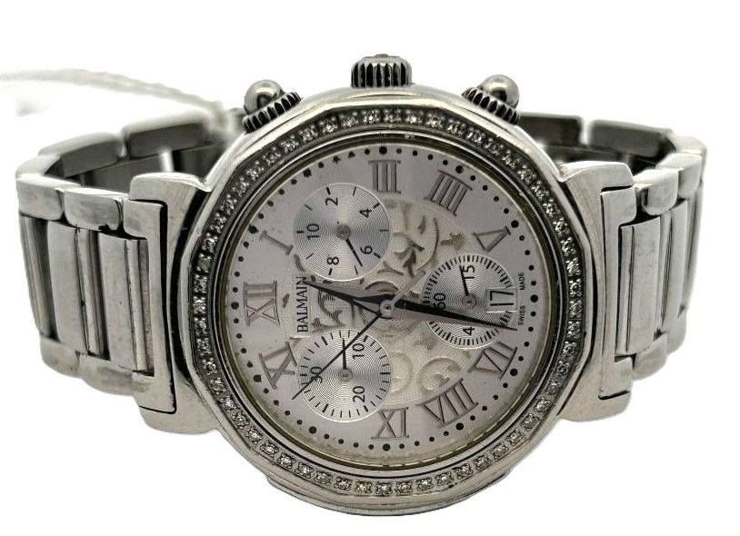 BALMAIN Chronograph Diamond Ladies Watch Auction (0305-2571561) | Grays ...