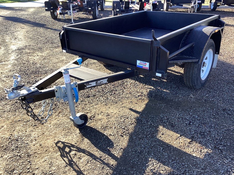 2022 UTILITY TRAILER SALES Trailer 6 x 4 Single Box Trailer Auction ...