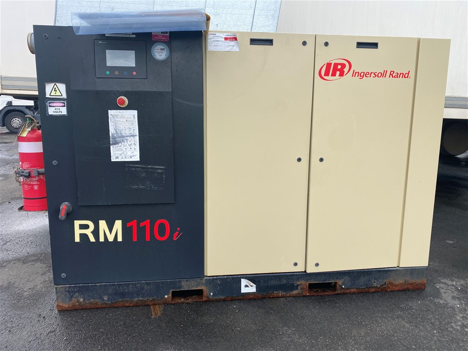 2022 Ingersoll Rand RM110i_A8.5 Rotary Screw Air Compressor Auction ...